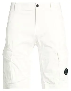 C.P. COMPANY Cargo Shorts - White