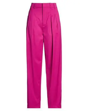 DONDUP Virgin Wool & Elastane Pants - Fuchsia