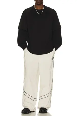 Nike Track Pants In Cream