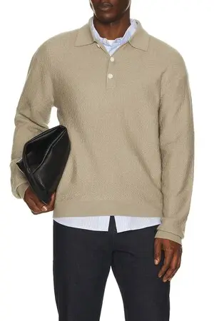 FRAME Polo Sweater