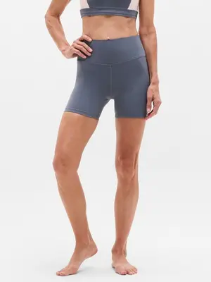 Athleta Transcend High-rise 5" Shorts - Slate