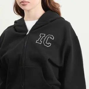ICECREAM Crystal Zip Through Hoodie