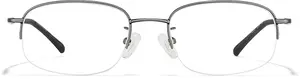 Zenni Oval Eyeglasses Stainless Steel Frame
