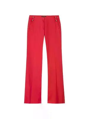 LUISA CERANO Pocket Flared Trousers