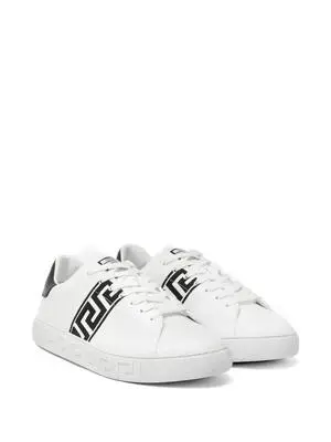 Versace Greca Embroidered Sneakers