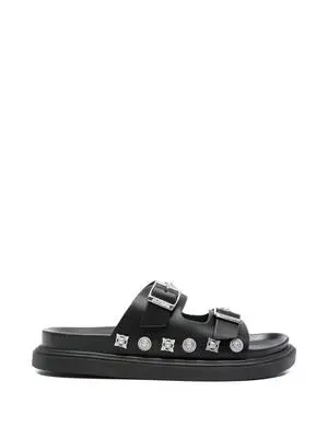 Just Cavalli Buckle Embellished Sandals