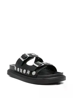 Just Cavalli Buckle Embellished Sandals