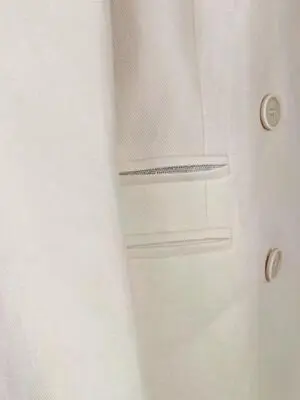 Peserico Double-breasted Blazer - Neutrals