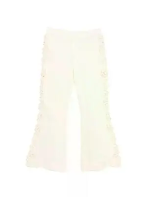 Zimmermann Awaken Embroidered Trousers - Neutrals