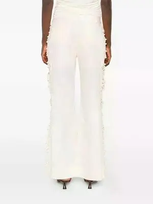 Zimmermann Awaken Embroidered Trousers - Neutrals