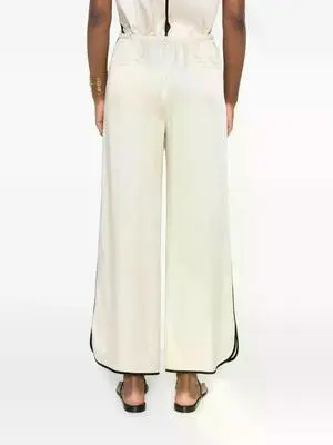 FORTE_FORTE Contrast-trim Trousers