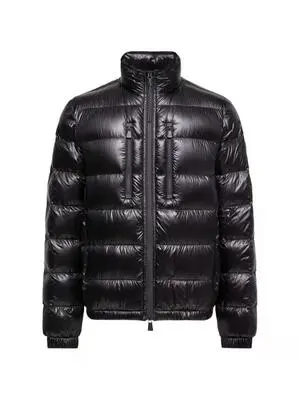 Moncler Zip Quilted Bomber - Black