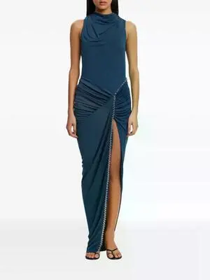 Significant Other Rufayah Beaded Draped Maxi Dress