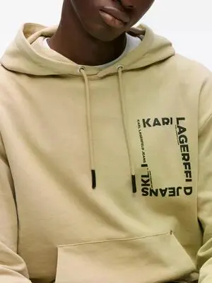 Karl Lagerfeld Frame-logo Hoodie