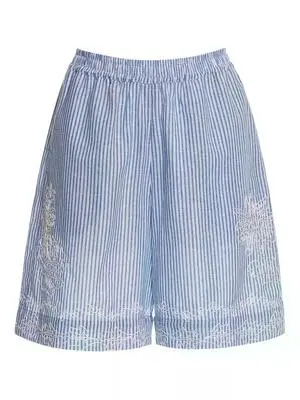 Agua Bendita Striped Shorts