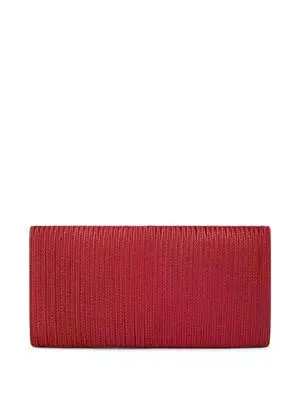 Shanghai Tang Infinity Knot Tassel Clutch - Red