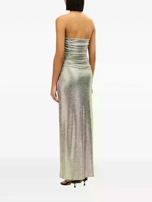 Significant Other Caera Ruched Strapless Maxi Dress