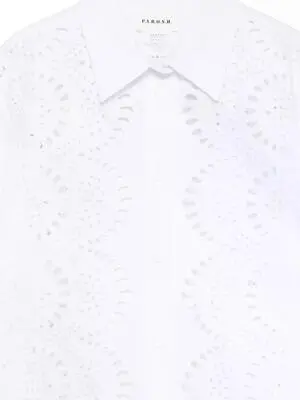 P.a.r.o.s.h Eyelet-detail Shirt