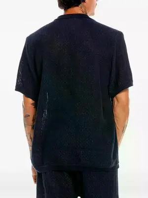 Agua Bendita Jared Floral-embroidered Shirt