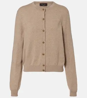 Loro Piana Classic Cashmere Cardigan - Beige