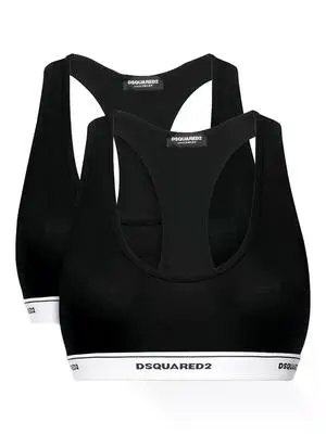 Dsquared2 Logo Band Bra