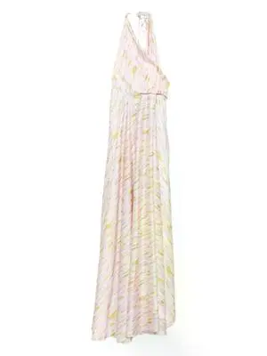 GIADA CURTI Halterneck Maxi Dress