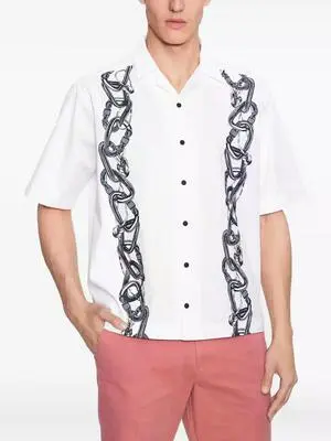 BOSS Chain-print Shirt