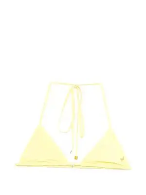 Kiki De Montparnasse Coeur Bikini Top - Yellow