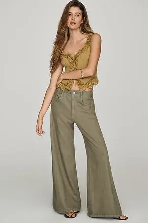 Pilcro Zip Up Pants For Women