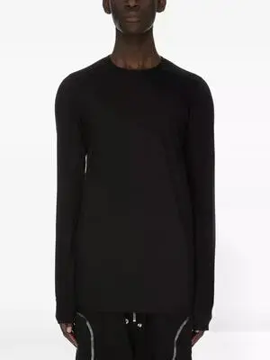 Rick Owens Level Long-sleeve T-shirt - Black