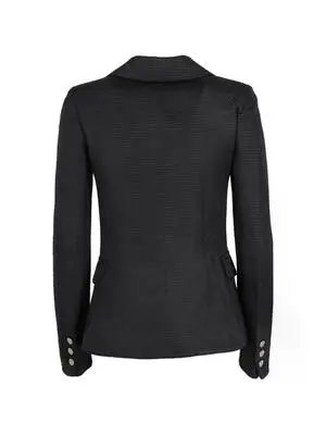 Fendi Textured Front-button Blazer