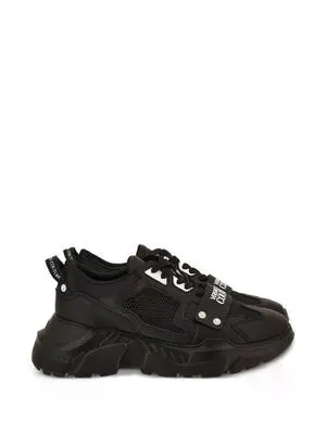 Versace Speedtrack Logo Sneakers - Black