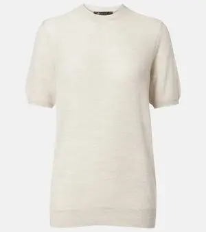 Loro Piana Cashmere, Wool, And Silk Top