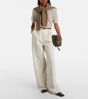 Loro Piana Cashmere, Wool, And Silk Top