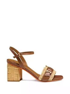 Santoni Open-toe Buckled Sandals