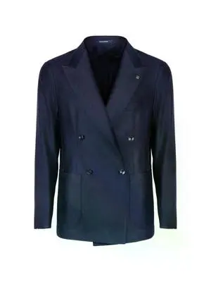 Tagliatore Double-breasted Blazer - Blue