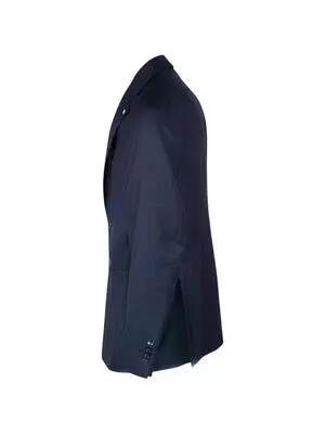Tagliatore Virgin Wool Blazer - Blue