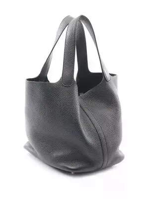 Hermès 2021 Clemence Picotin Lock Pm Handbag - Black