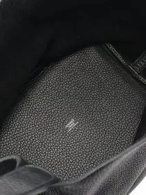 Hermès 2021 Clemence Picotin Lock Pm Handbag - Black