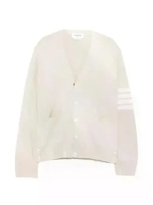 Thom Browne 4-bar V-neck Cardigan