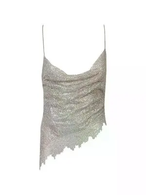 POSTER GIRL Rhinestone-embellished Top