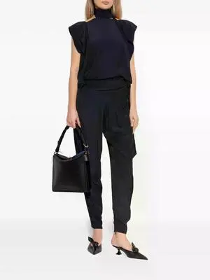 LANVIN High-waisted Tapered Trousers