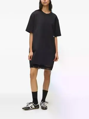 Karl Lagerfeld Lace-hem Mini Dress