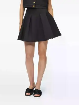 Karl Lagerfeld Mini Logo-detail Pleated Skirt