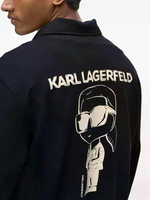 Karl Lagerfeld Ikon Pocket Jersey Overshirt
