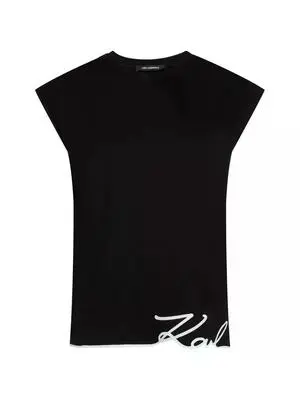 Karl Lagerfeld Frill Camis Tanks For Women