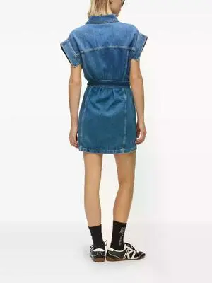 Karl Lagerfeld Belted Mini Dress