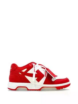 Off-White Out Of Office Arrow-detail Sneakers - Red