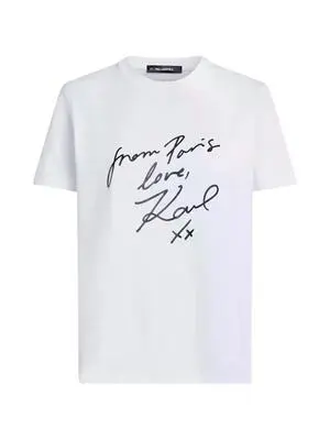 Karl Lagerfeld Short Sleeve T-shirts For Women