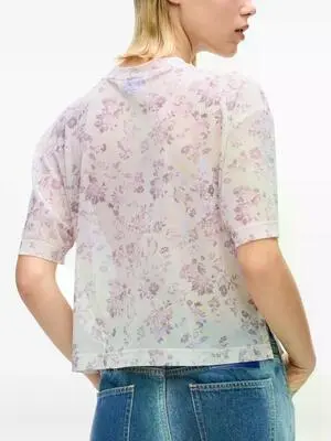 Karl Lagerfeld Floral-print T-shirt